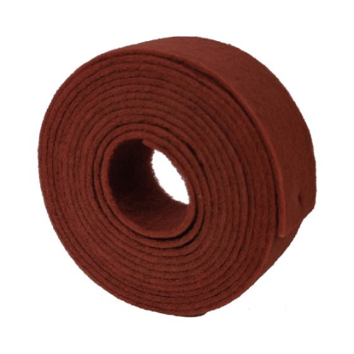 High Teck 4.5 in x 33 in L Red Scuff Pad Roll, Very Fine Grit