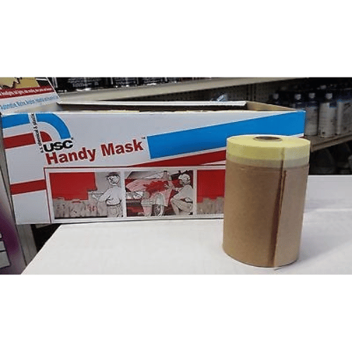 USC® Handy Mask 38082 7 in Hand Masking Tape and Paper Refill Roll