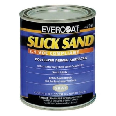 EVERCOAT SLICK SAND 100708 Extra High-Build Primer Surfacer, Qt