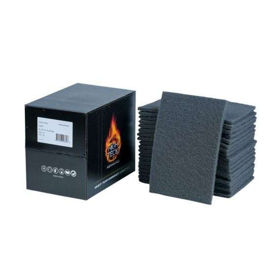 High Teck 6 in x 9 in Ultra Fine Gray Scuff Pad, 20 pc