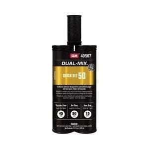 SEM Dual-Mix 40507 50 sec Quick Set Urethane Adhesive, 7 oz
