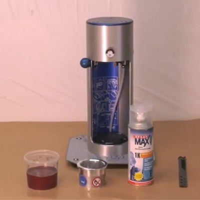 SprayMax® 990263 Pneumatic Aerosol Can Filling Machine