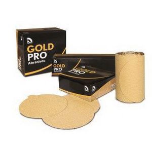 USC Gold Pro 120 Grit 6" PSA Sanding Disc 082308, 100 per Box